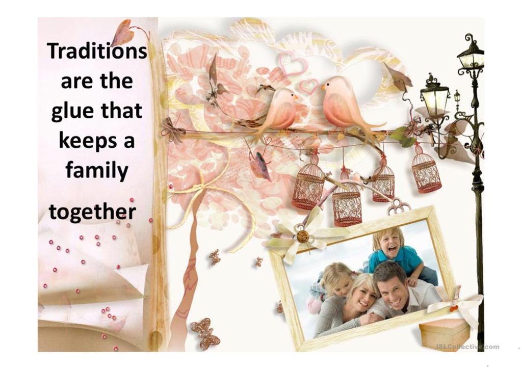 Are Your Family Traditions Important to You?